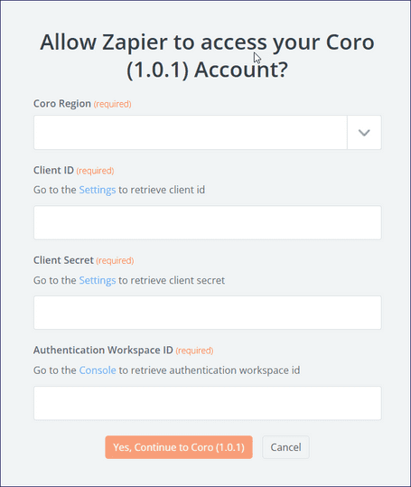 Integrating with Zapier