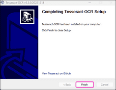 Installing Tesseract-OCR on Windows devices