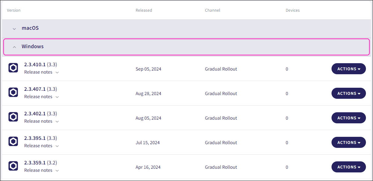 Deploying Coro on Windows devices