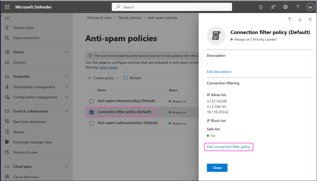 Configuring the Inbound Gateway