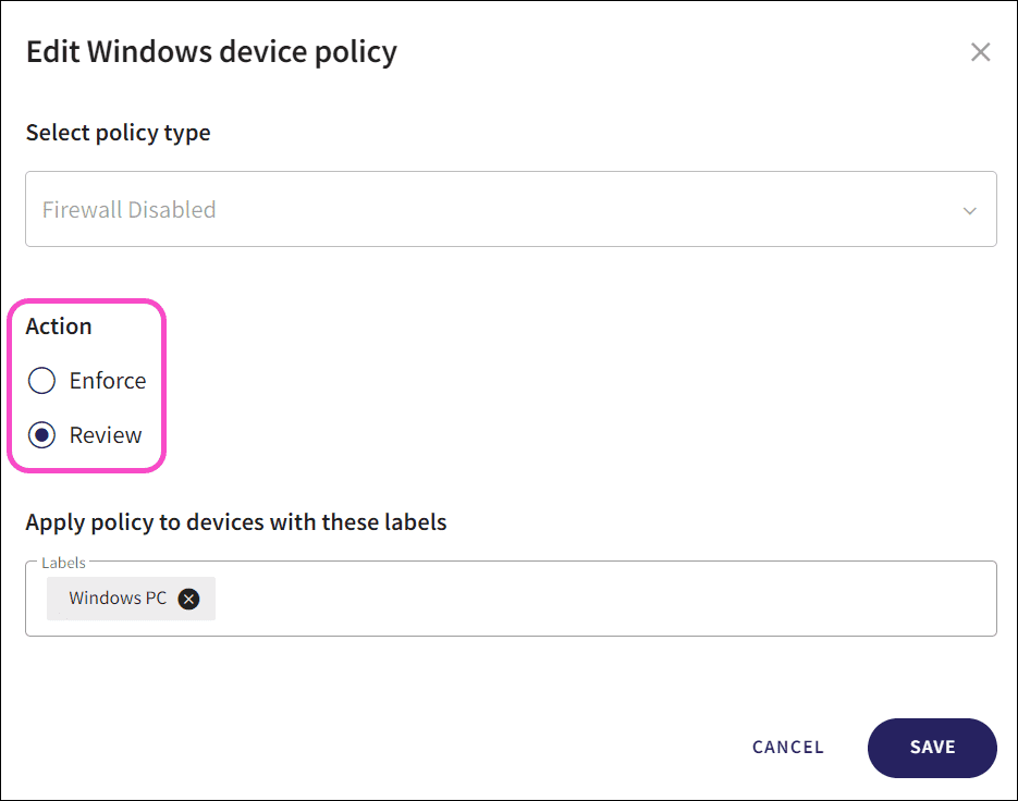 Device posture configuration overview