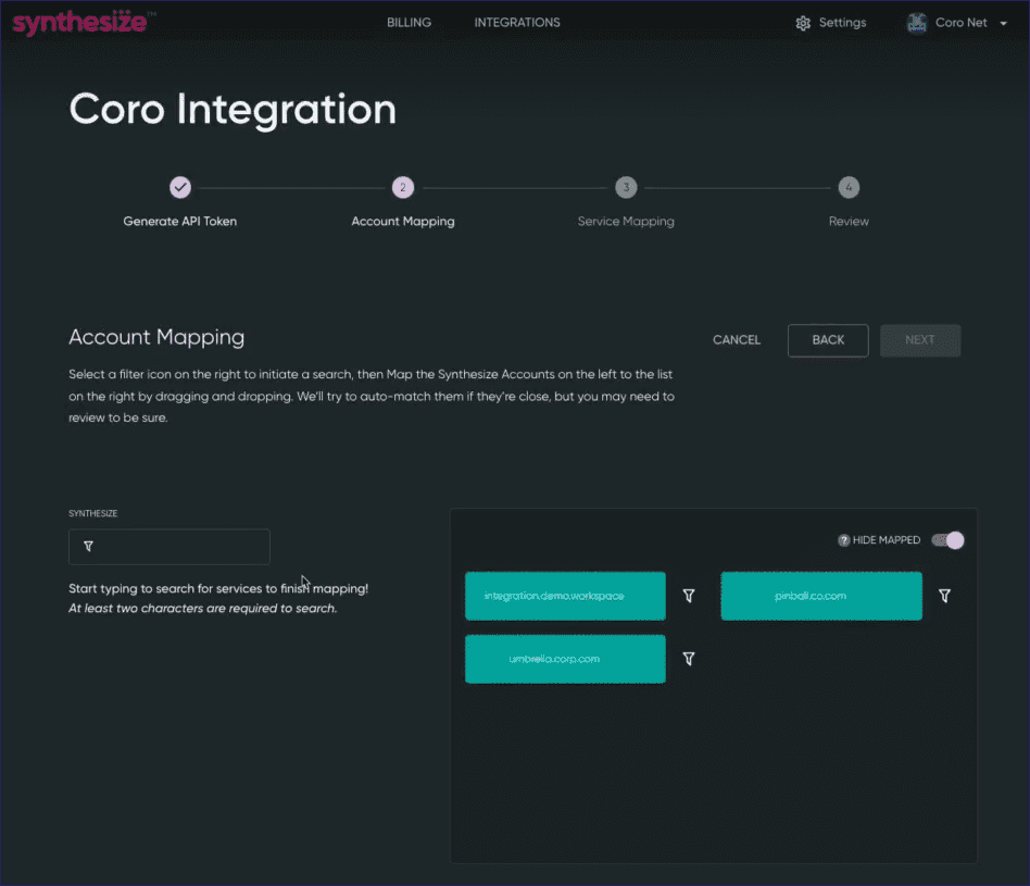 Integrating with Gradient MSP