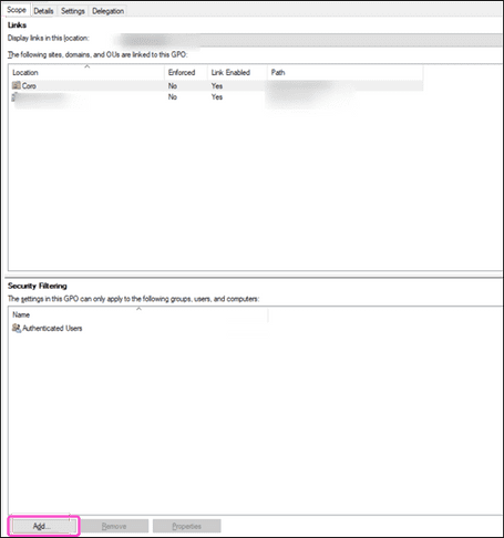 Deploying and uninstalling the Coro Agent with Windows Server GPO