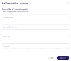 Integrating with ConnectWise PSA