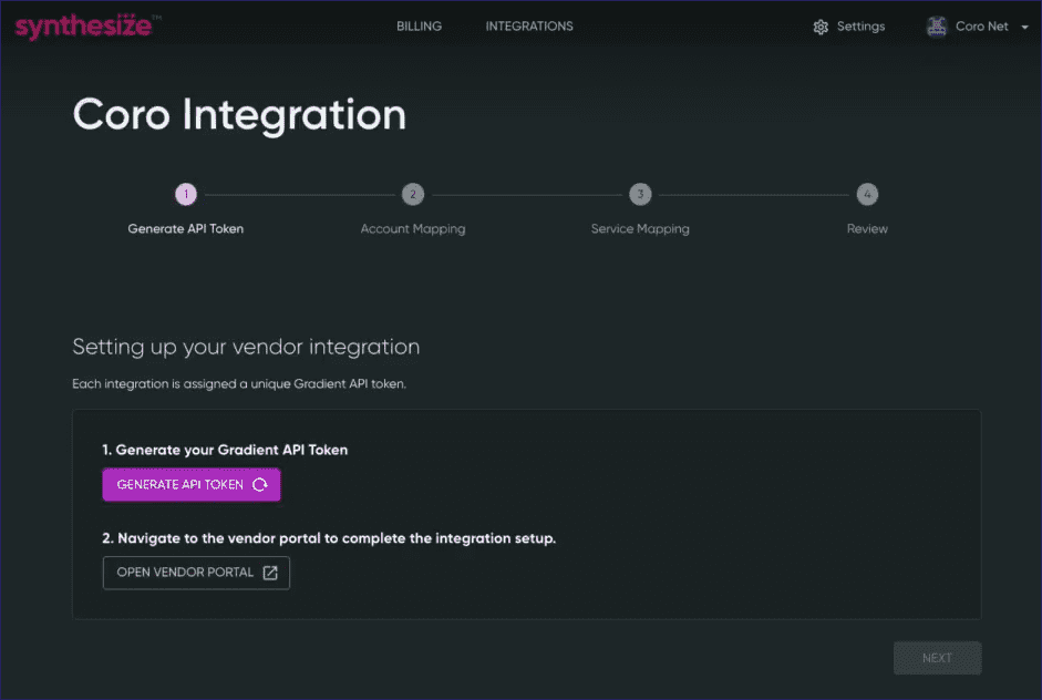 Integrating with Gradient MSP