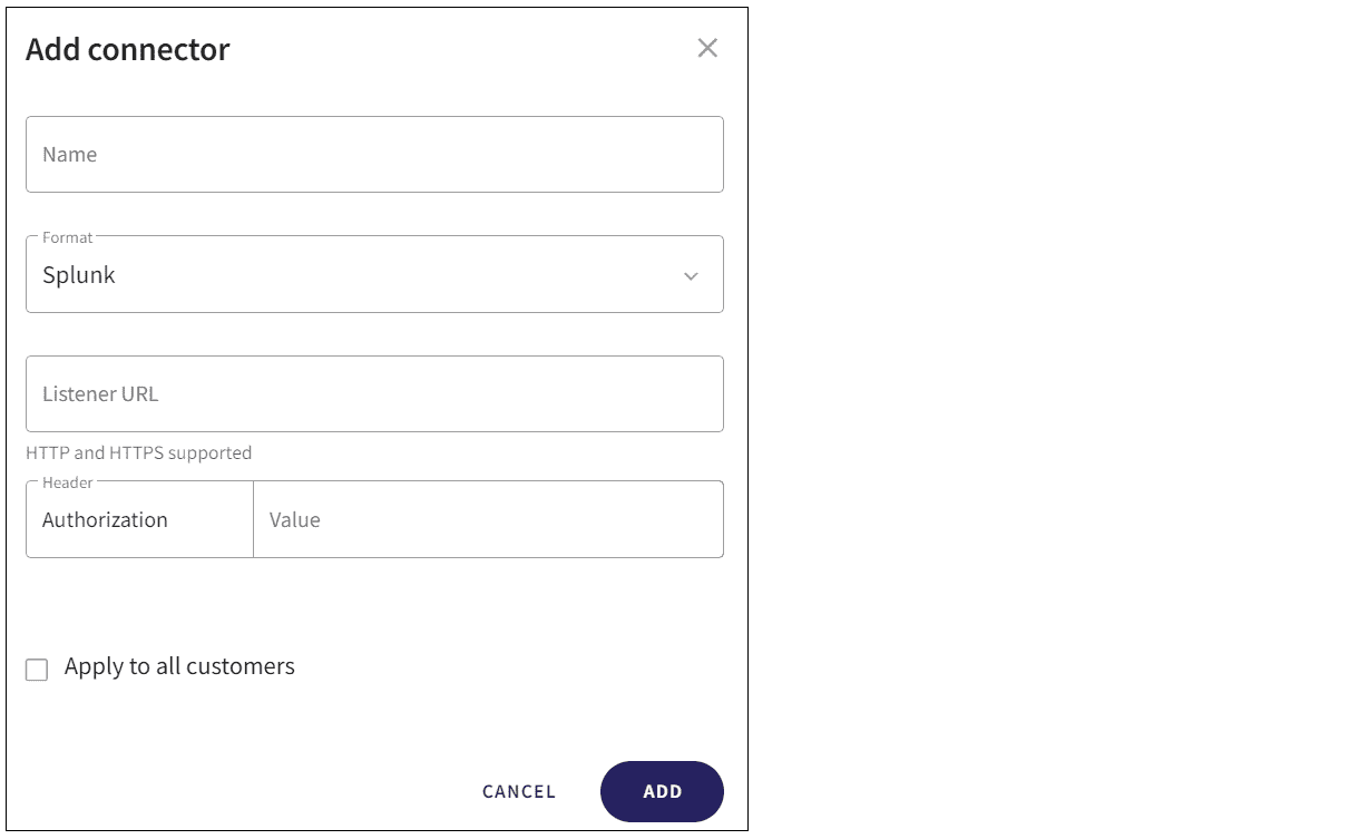 Configuring and managing SIEM connectors