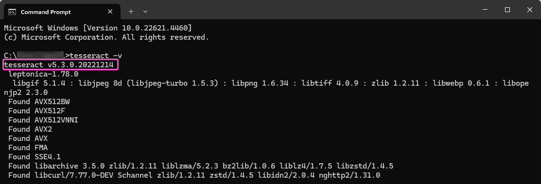 Installing Tesseract-OCR on Windows devices