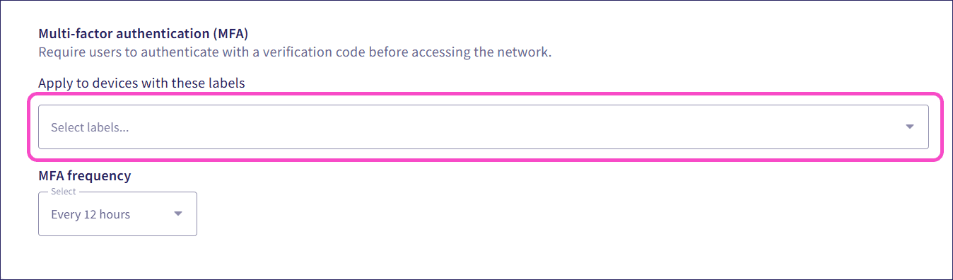 Multi-factor authentication