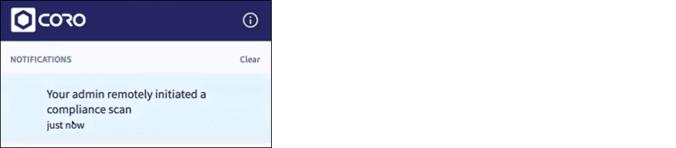 Scheduling a sensitive data scan