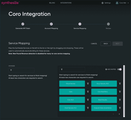 Integrating with Gradient MSP