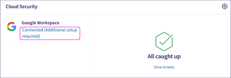Connecting and disconnecting your Google Workspace app