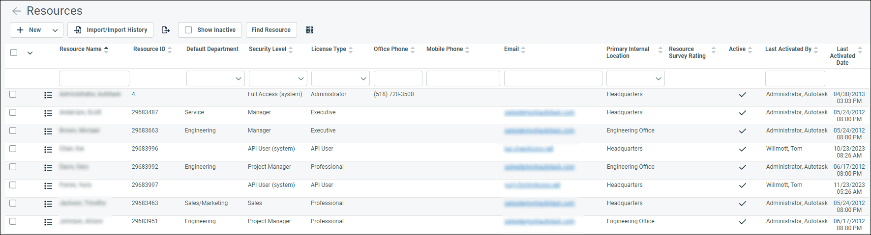 Integrating Coro with Autotask PSA