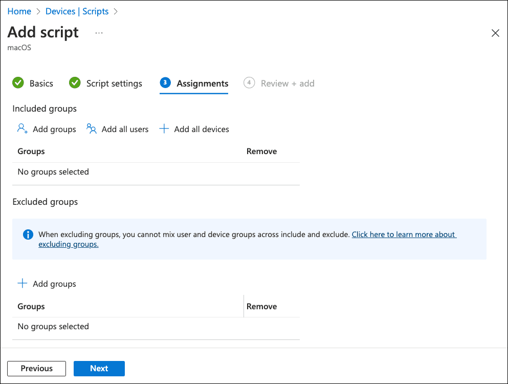 Deploying Coro to macOS devices with Microsoft Intune
